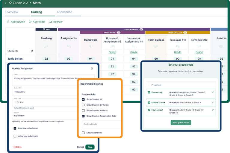 School Management Software for K–12, Vocational & Homeschool - DreamClass